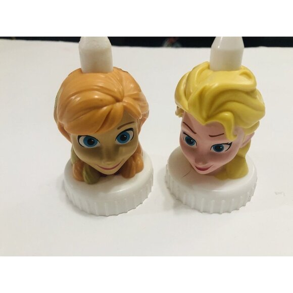 Disney | Kitchen | Disney Frozen Good2grow Juice Toppers Elsa Anna Lot ...